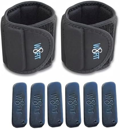 Adjustable Wrist Arm Weights Pair for Gym, Fitness, Workout, Walking ...