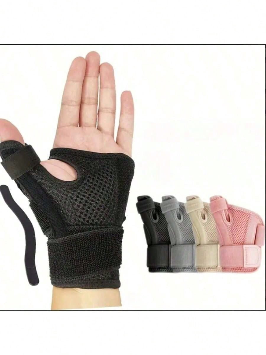 Adjustable Wrist Thumb Brace, Universal Size Fits Left or Right Hand ...