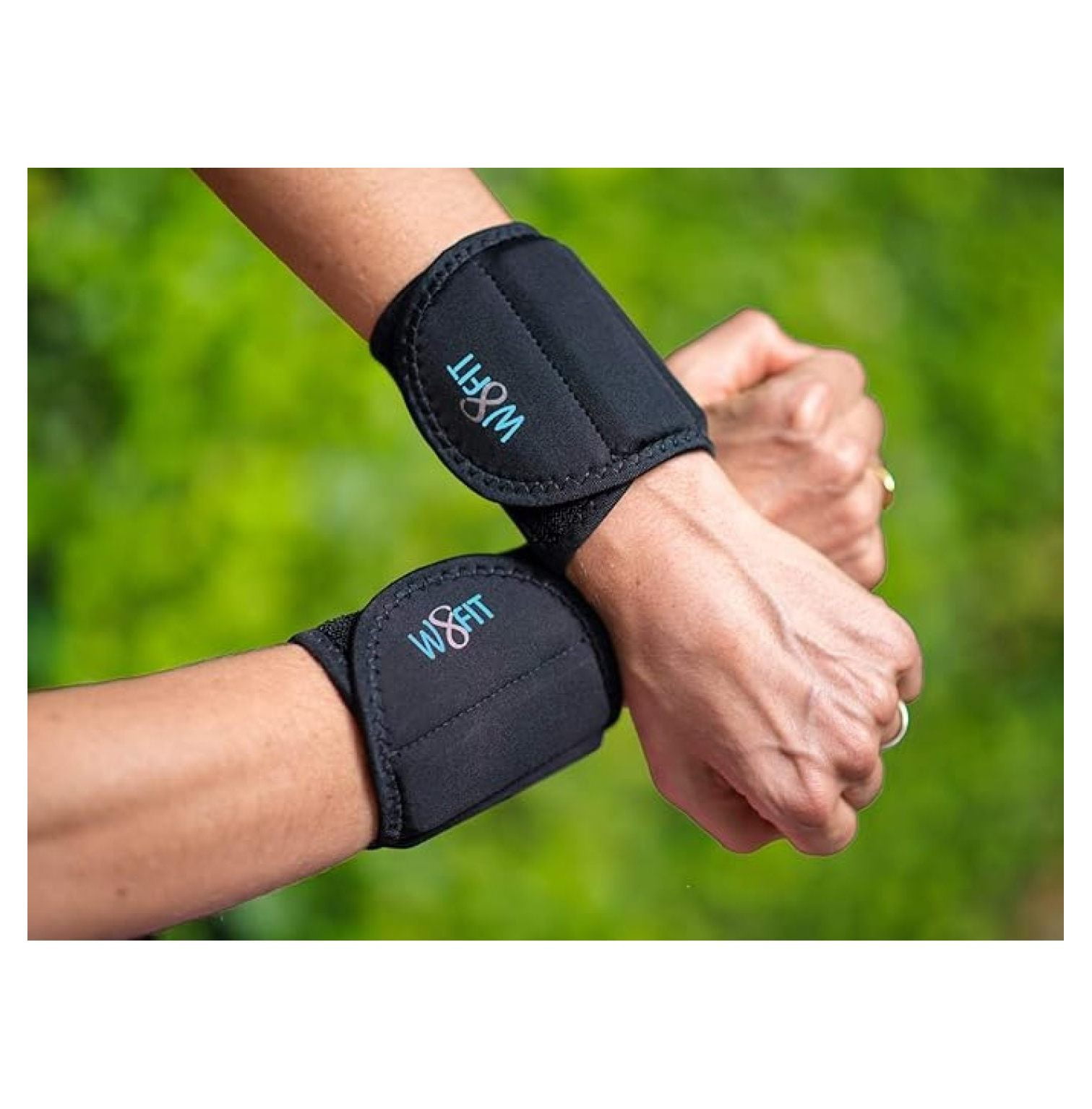 Adjustable Wrist Weights 1LB Pair - Large 8-10", Iron Powder Coated - 1 ...