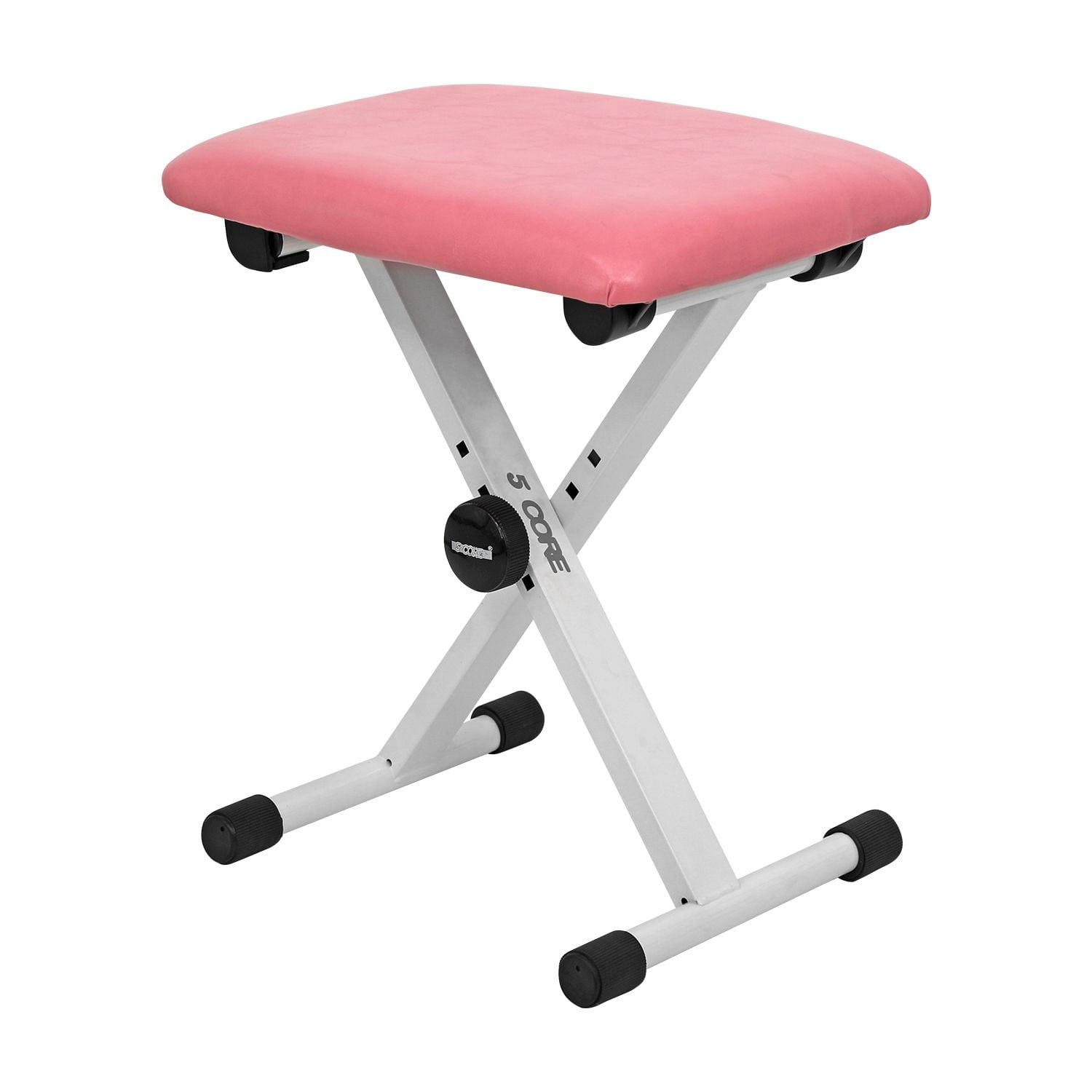Adjustable X-Style Piano Bench - Heavy-Duty 370lb Capacity, 4-Level ...