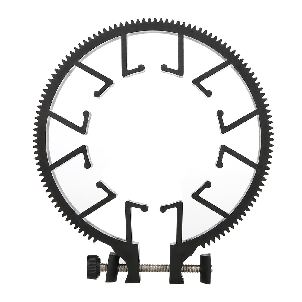 Adjustable Zoom Focusing Ring, Follow Focus Gear, DSLR Lens - Walmart.com