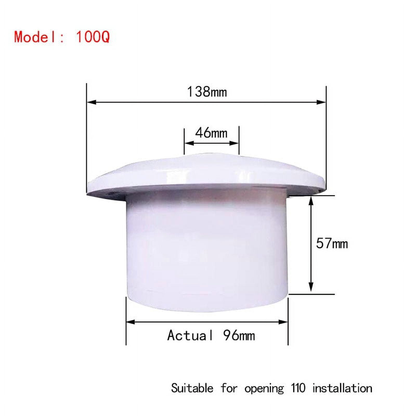 Adjustable air conditioning vent cover HVAC ventilation ABS round ball ...