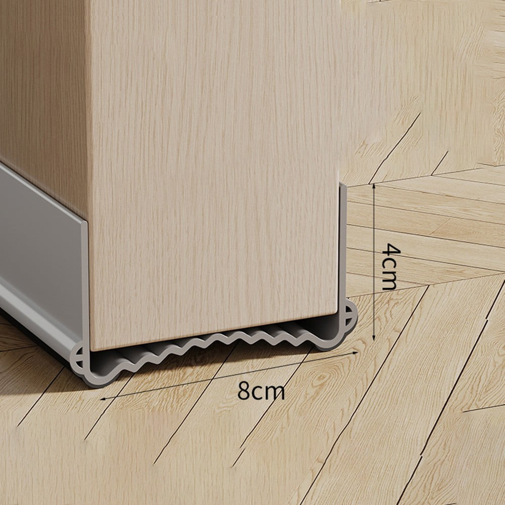 Adjustable door gap door bottom seal strip door sound insulation seal ...