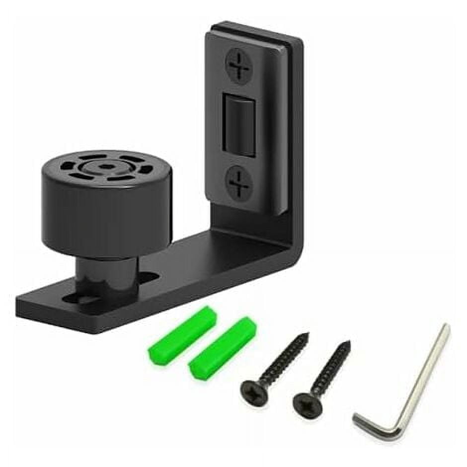 Adjustable floor guide rail black sliding wooden door lower guide rail ...