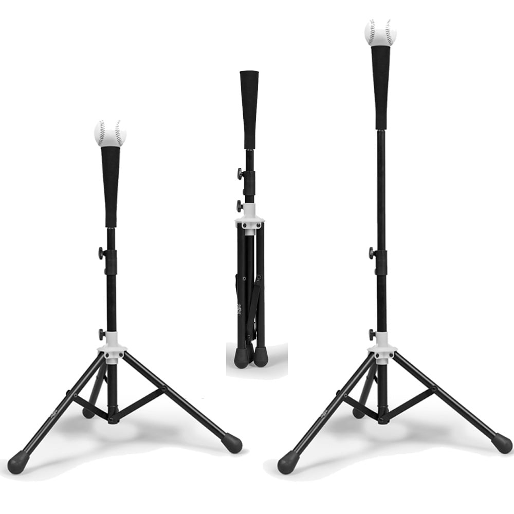 Adjustable high baseball softball base trainer baseball practice seat ...