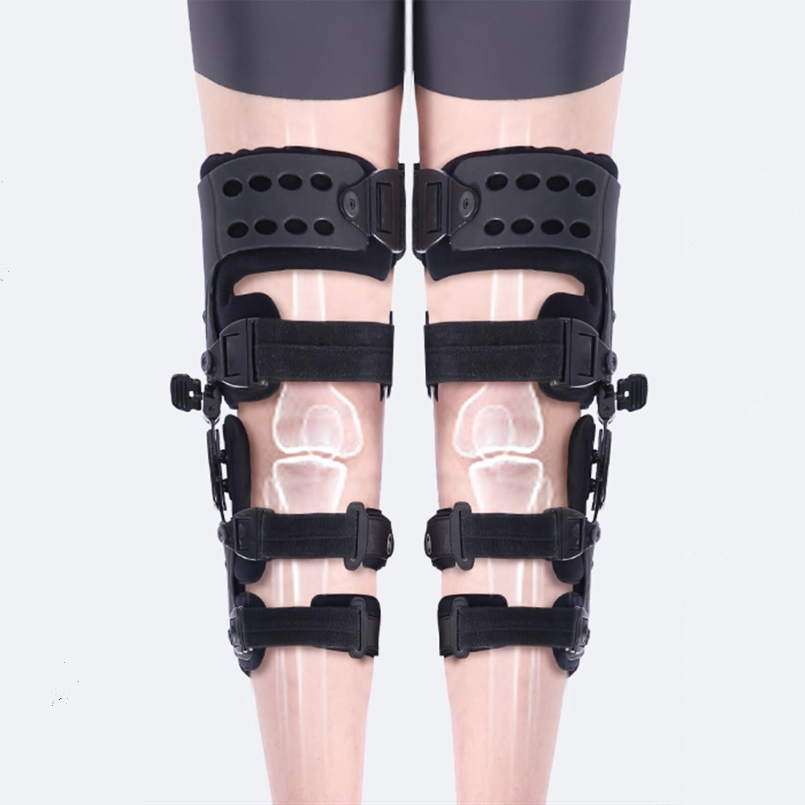 Adjustable leg correction straps for children and adults, X-shaped bow ...