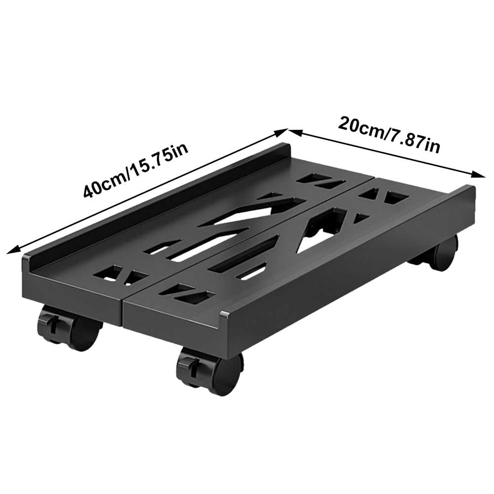 Adjustable mobile cpu stand computer tower stand pc tower stand with 4 ...