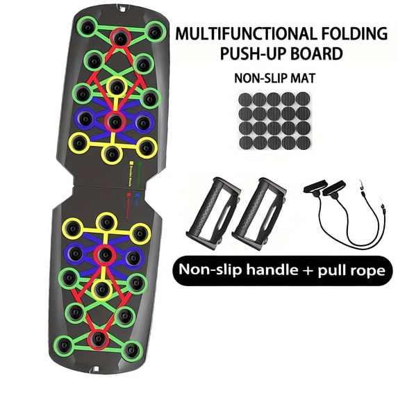 Adjustable push-up board, sturdy lightweight home gym gear for chest ...