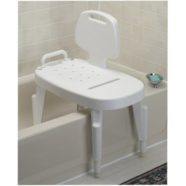 Adjustable shower transfer bench HSA/FSA Eligible - Walmart.com