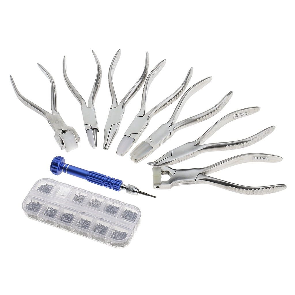 Adjusting Eyeglasses Eye Glasses Nose Pads Arm Pliers Spectacle ...