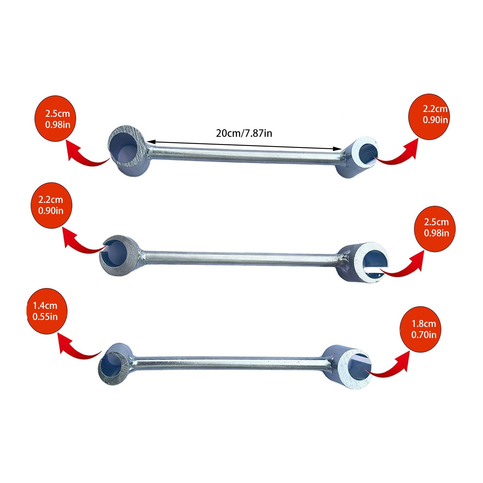 Adjusting Wrench Clearance! Hinges Adjusting Door Hinge Key for Round ...