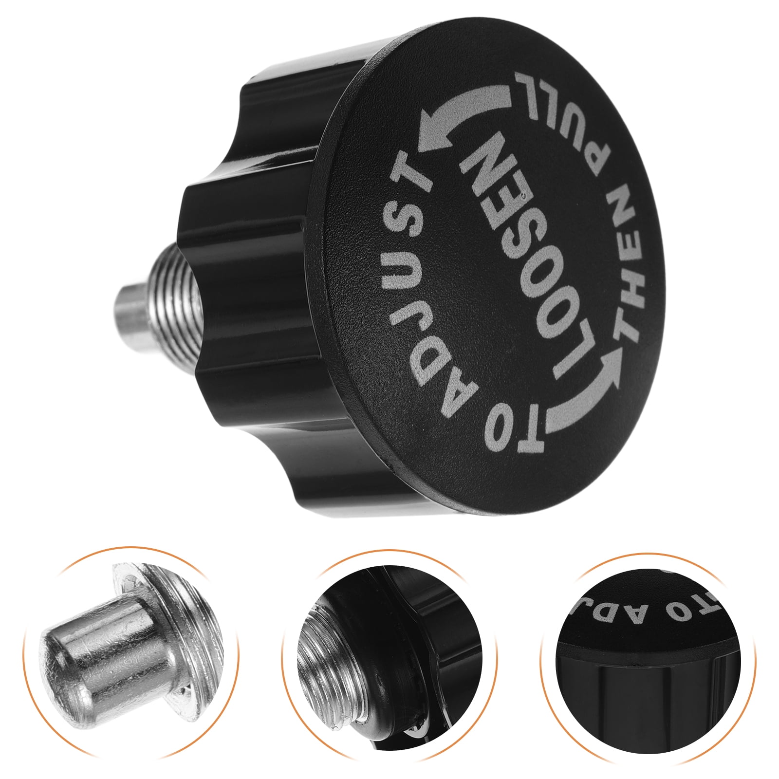 Beaupretty Exercise Accessories Spring Knob Pull Pin Black 1Pack - Walmart.com