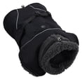 Adjustment Reflective Dog Vest Winter Clothes With High Neck Design And ...