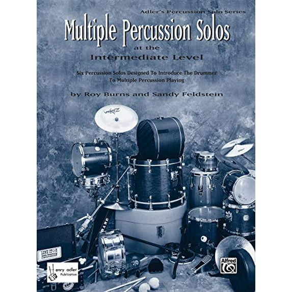 Adler's Percussion Solo: Multiple Percussion Solos : Six Percussion ...