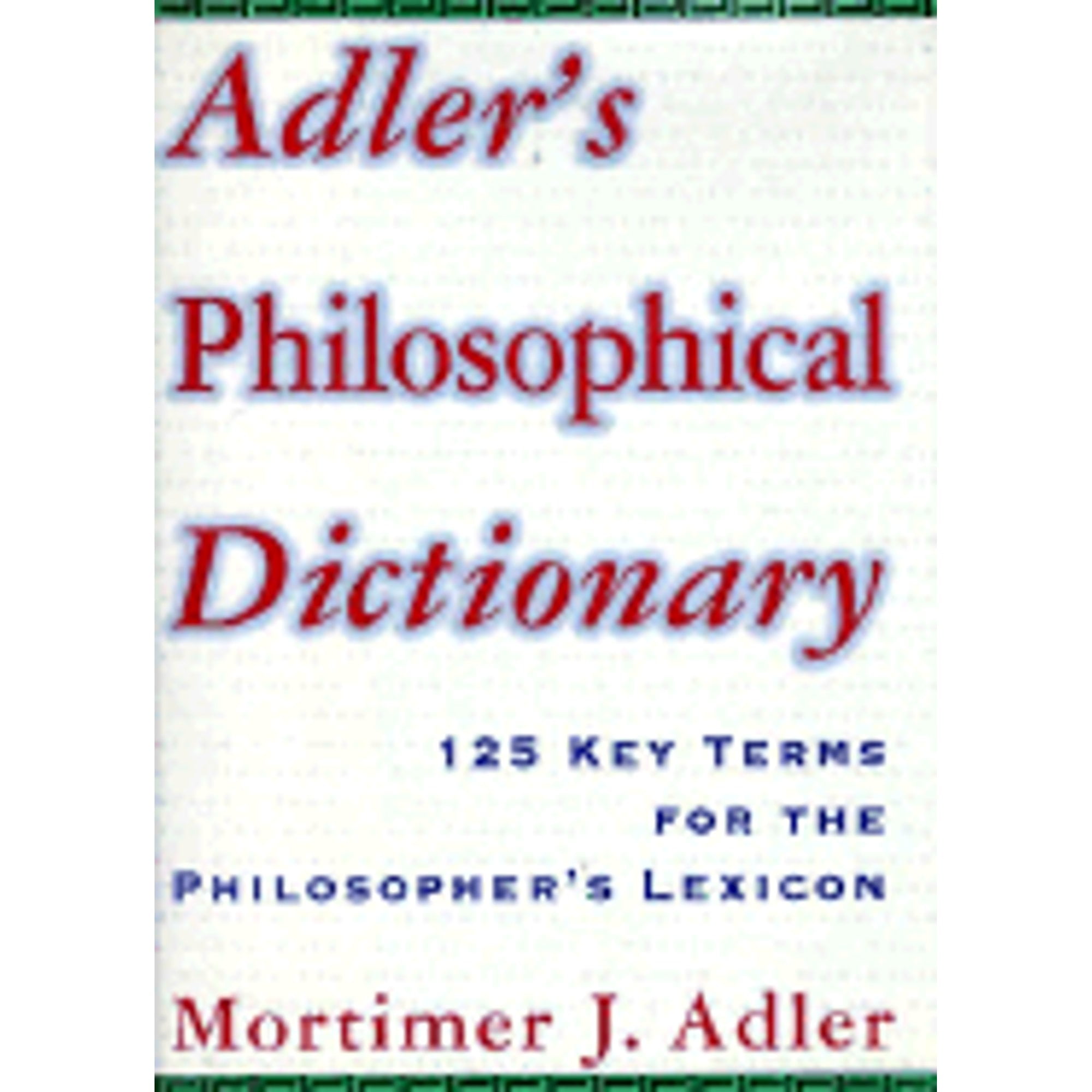 Mortimer Jerome Adler