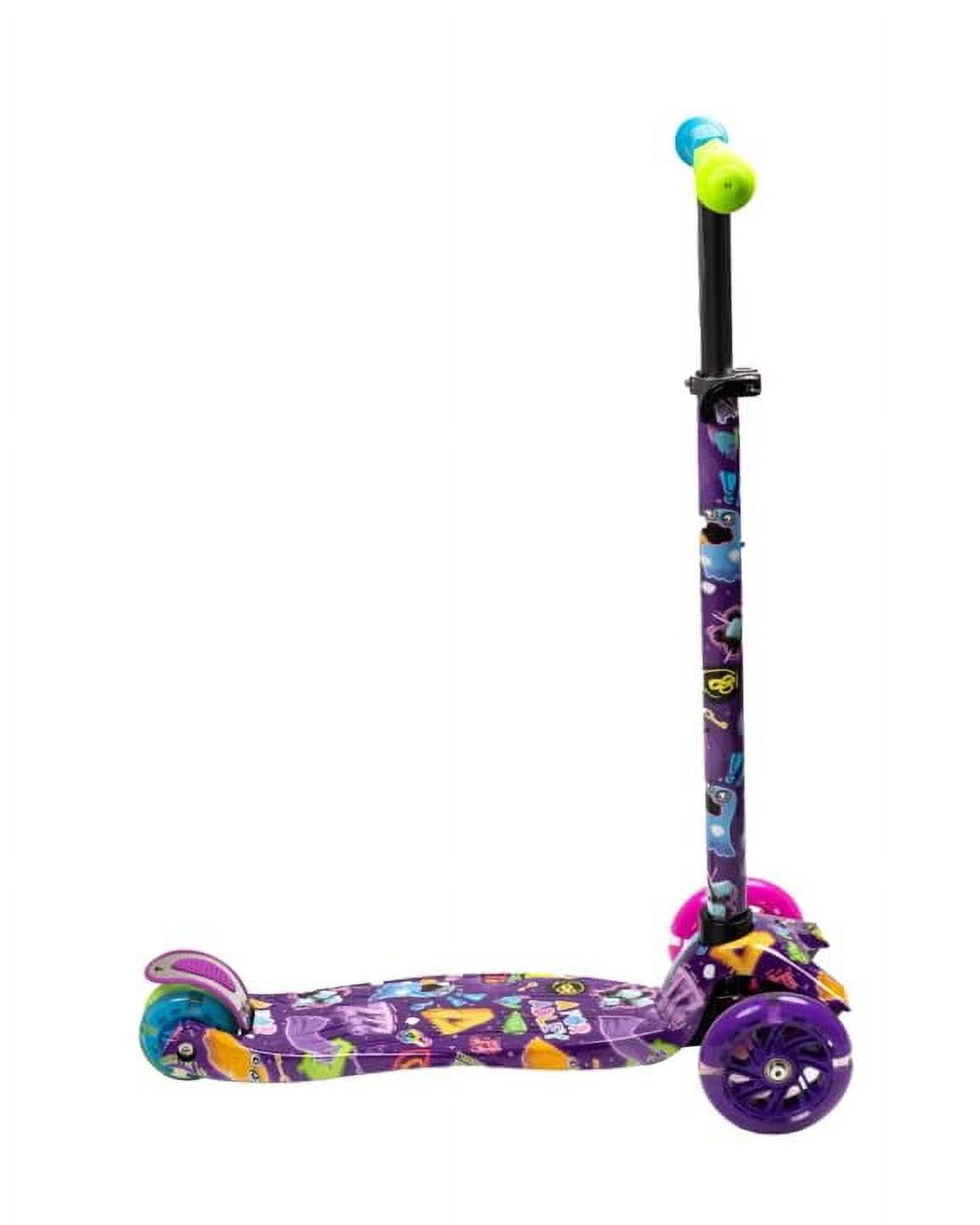A for Adley Self Balancing Kick Scooter with Light Up Wheels for Ages 3 ...