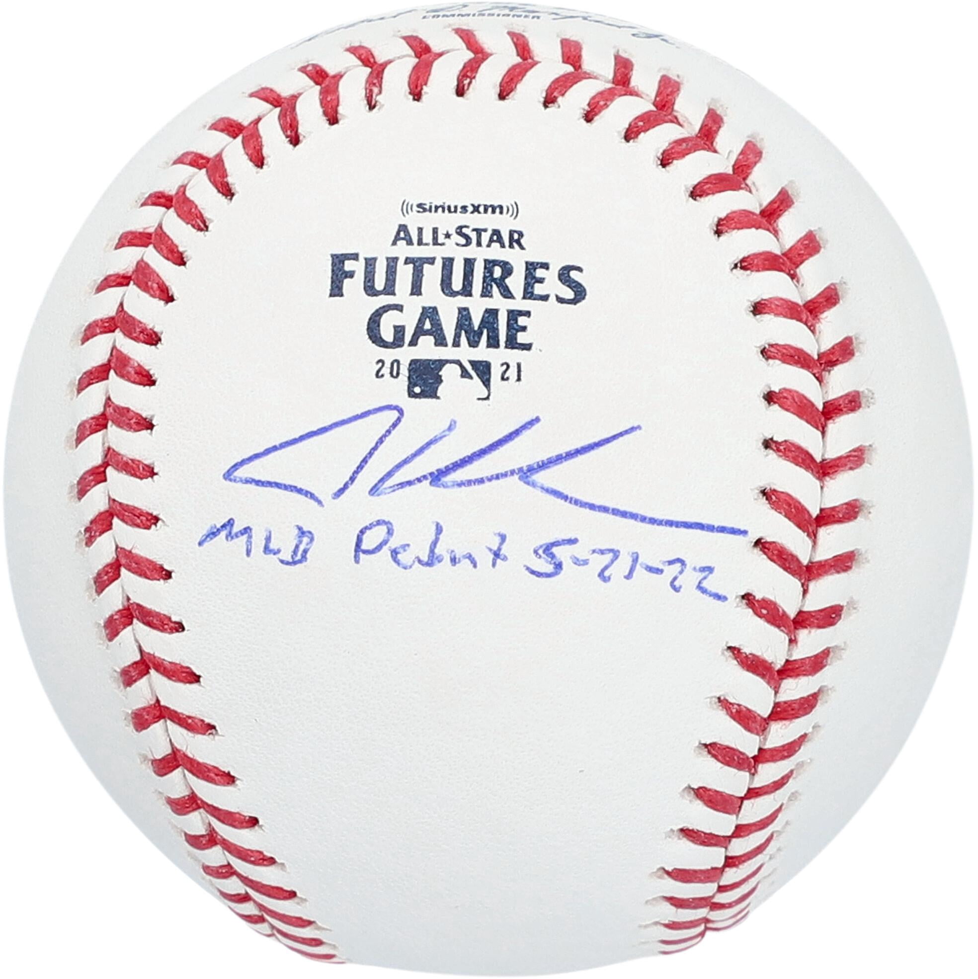 Adley Rutschman Baltimore Orioles Autographed 2021 Futures Game Logo ...