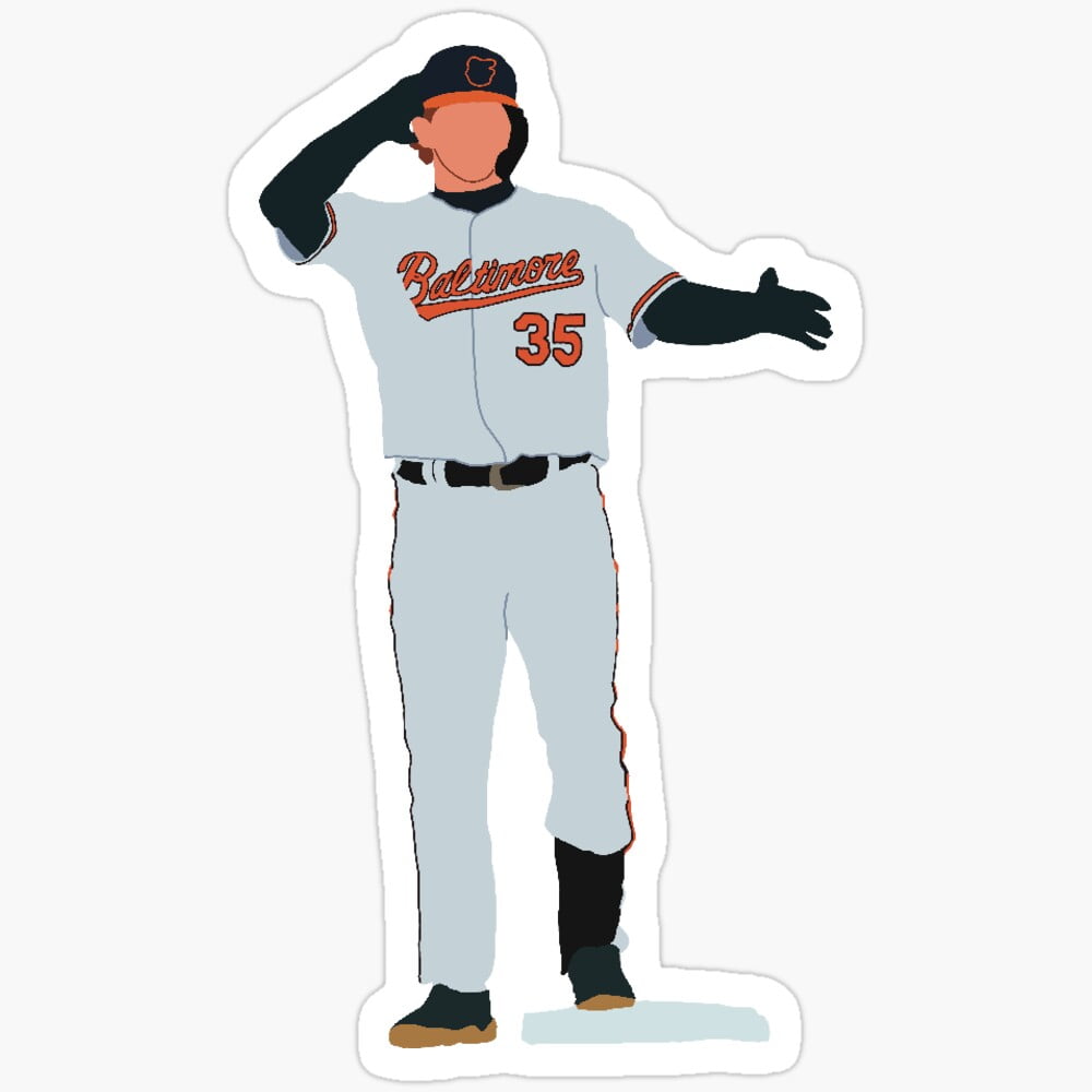 Adley Rutschman Sprinkler Celebration Sticker Baseball Sticker ...