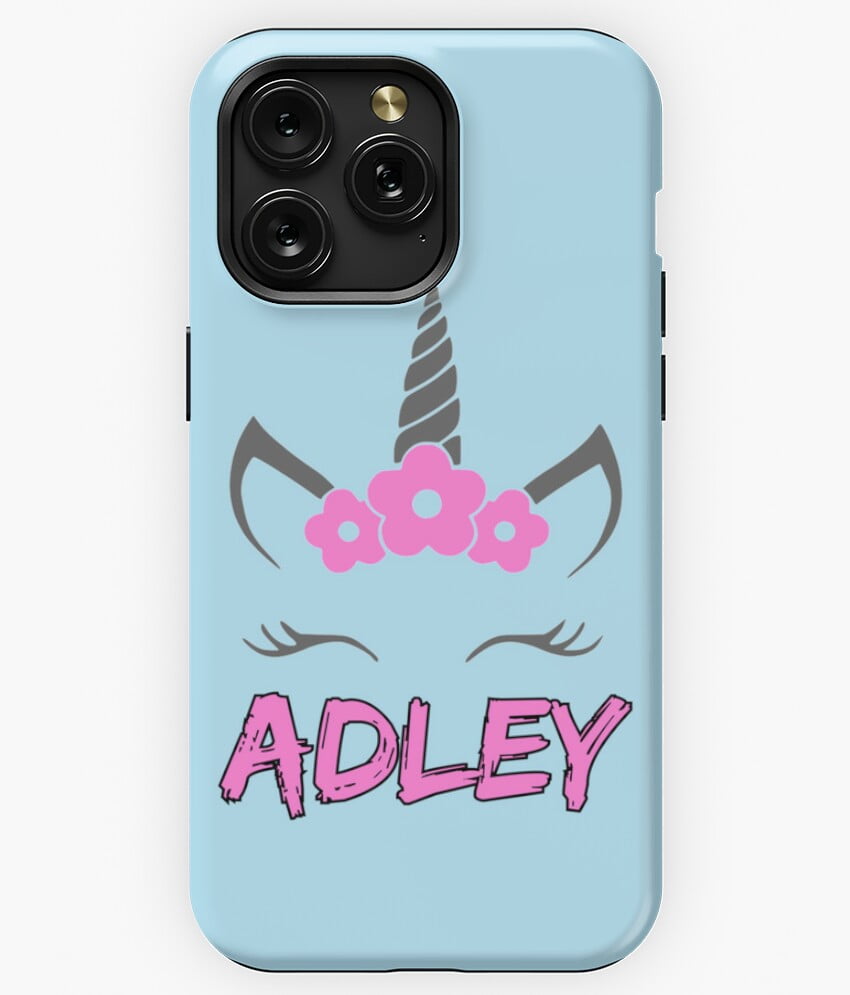 Adley Unicorn Face YouTuber Fan Art Graphic Design A7213 Phone Case for ...