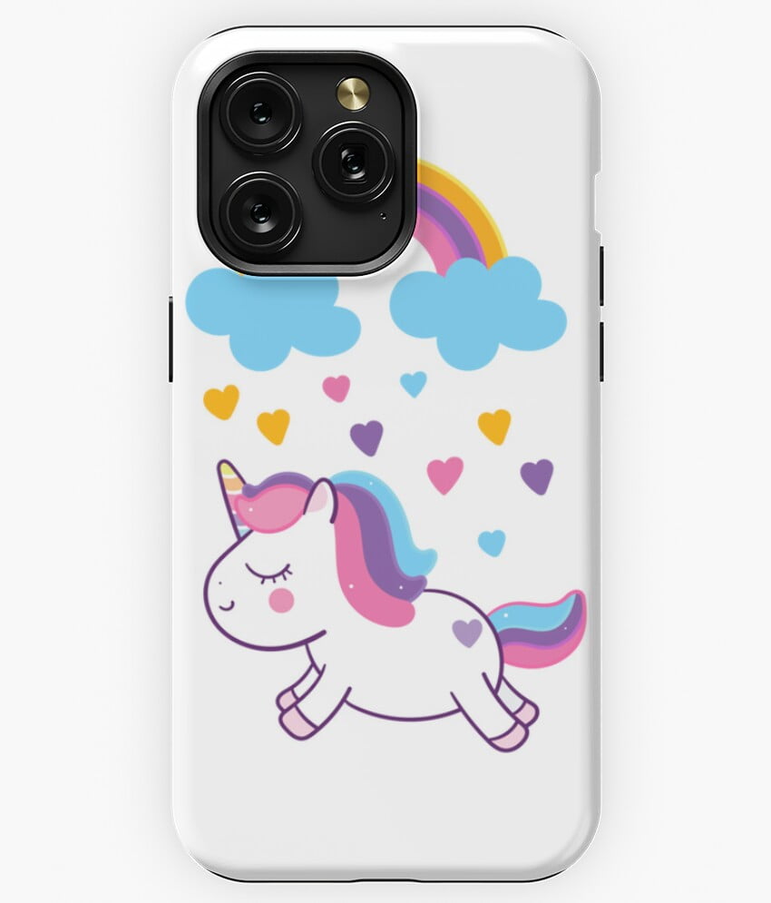 Adley Unicorn Little Girl Kids T-Shirt Style A7114 Phone Case for ...