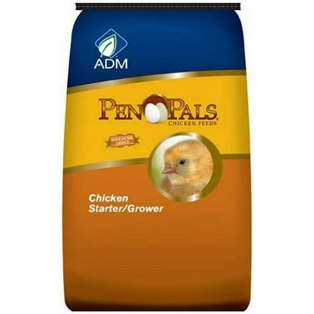 Adm Animal Nutrition 70009Aaa46 1Piece 25 Lb Start/Grow Chicken Starter ...