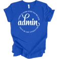 Admin Appreciation - Essential Office Gift, Vintage T-Shirt - All Sizes ...