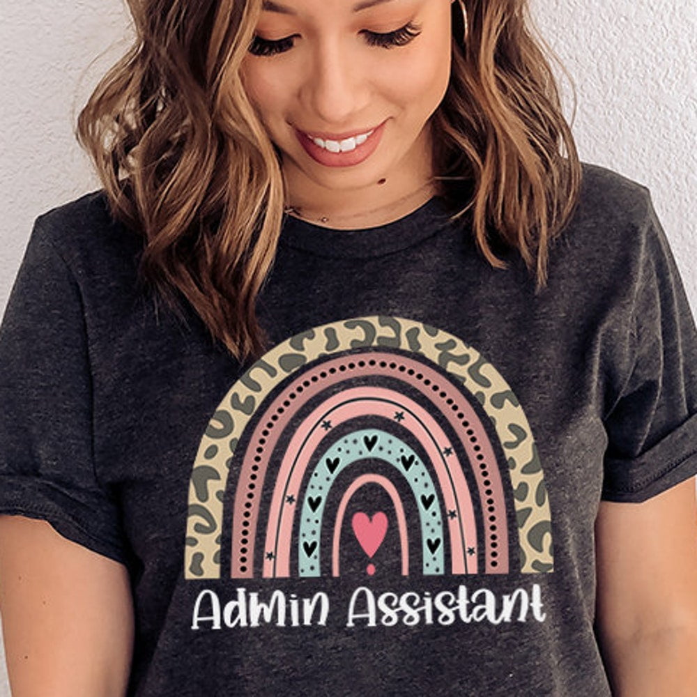Admin Assistant Shirt, Administrative Assistant Shirt,Front Office Lady ...