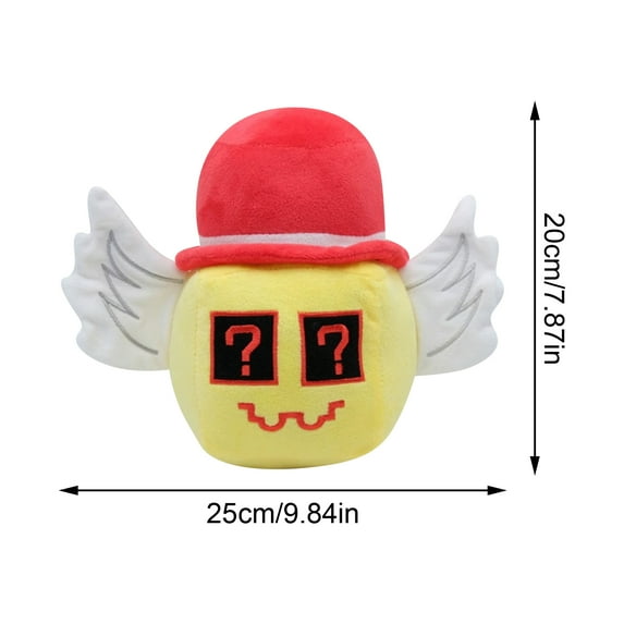 Admin Lucky Block Plush Toys Steal a Brainrot Game Stuffed Plush 9.84 ...