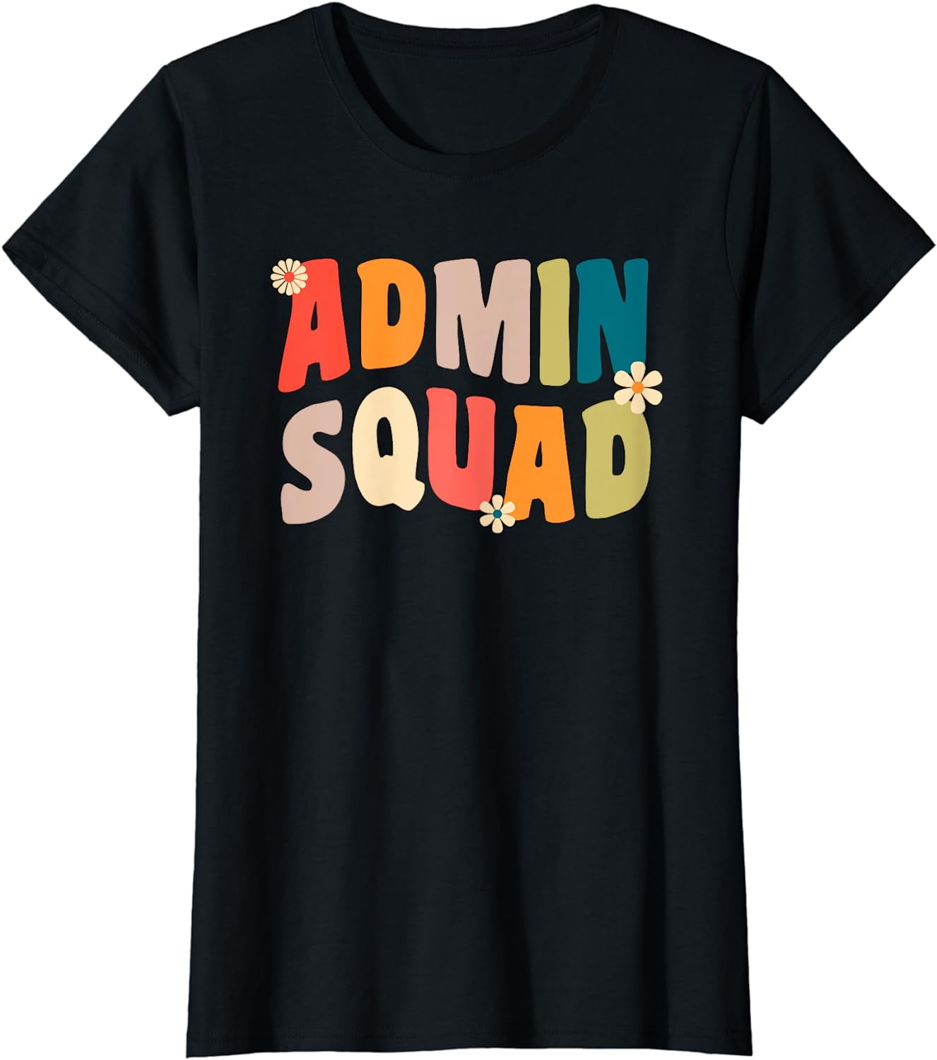 Admin Squad Administrative Assistant For School Secretary T-Shirt ...