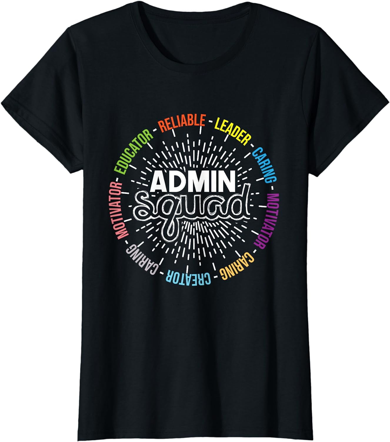 Admin Squad - Administrative Assistant Office Secretary T-Shirt ...
