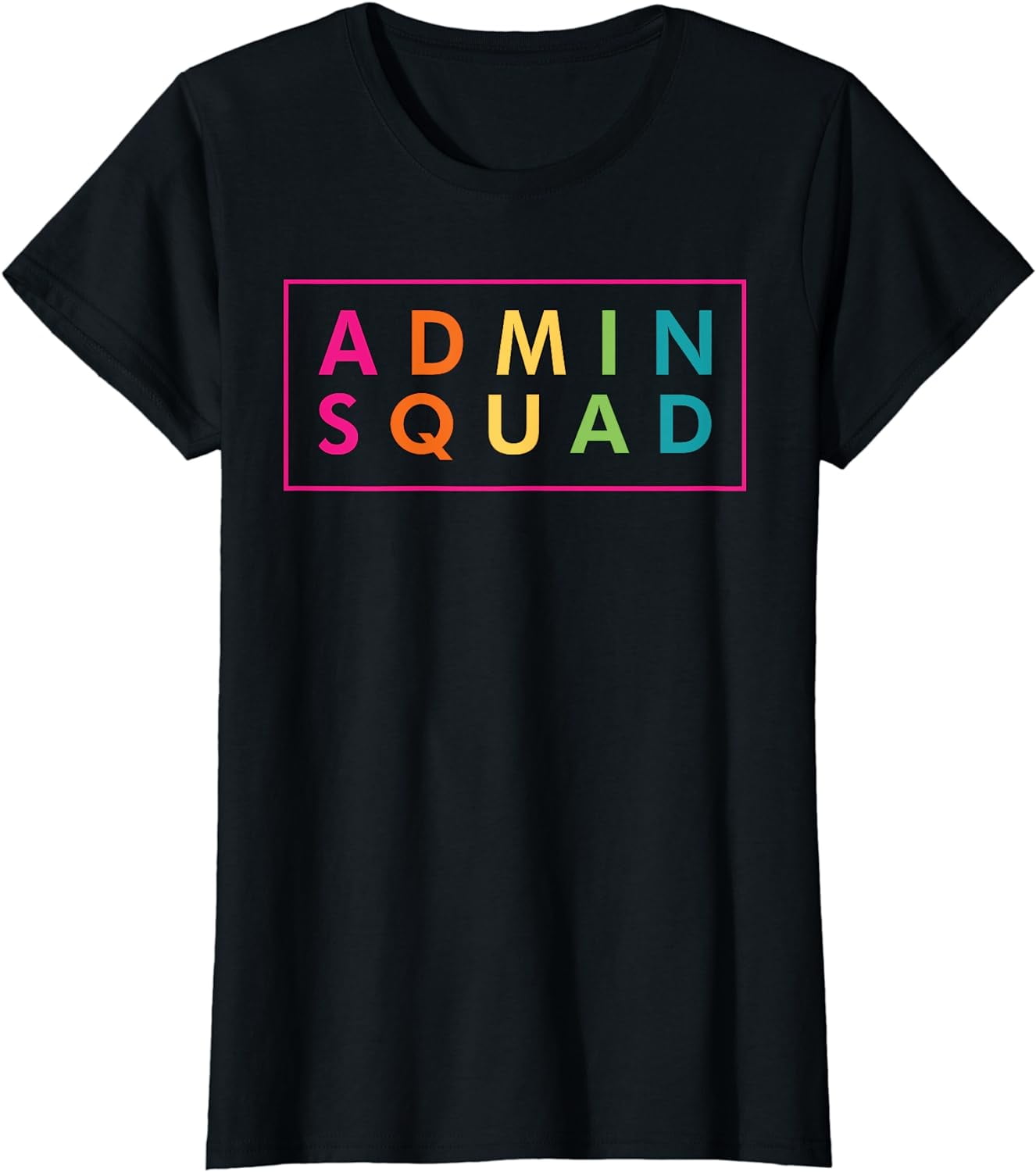 Admin Squad Administrative Assistant Office Team Vintage T-Shirt ...