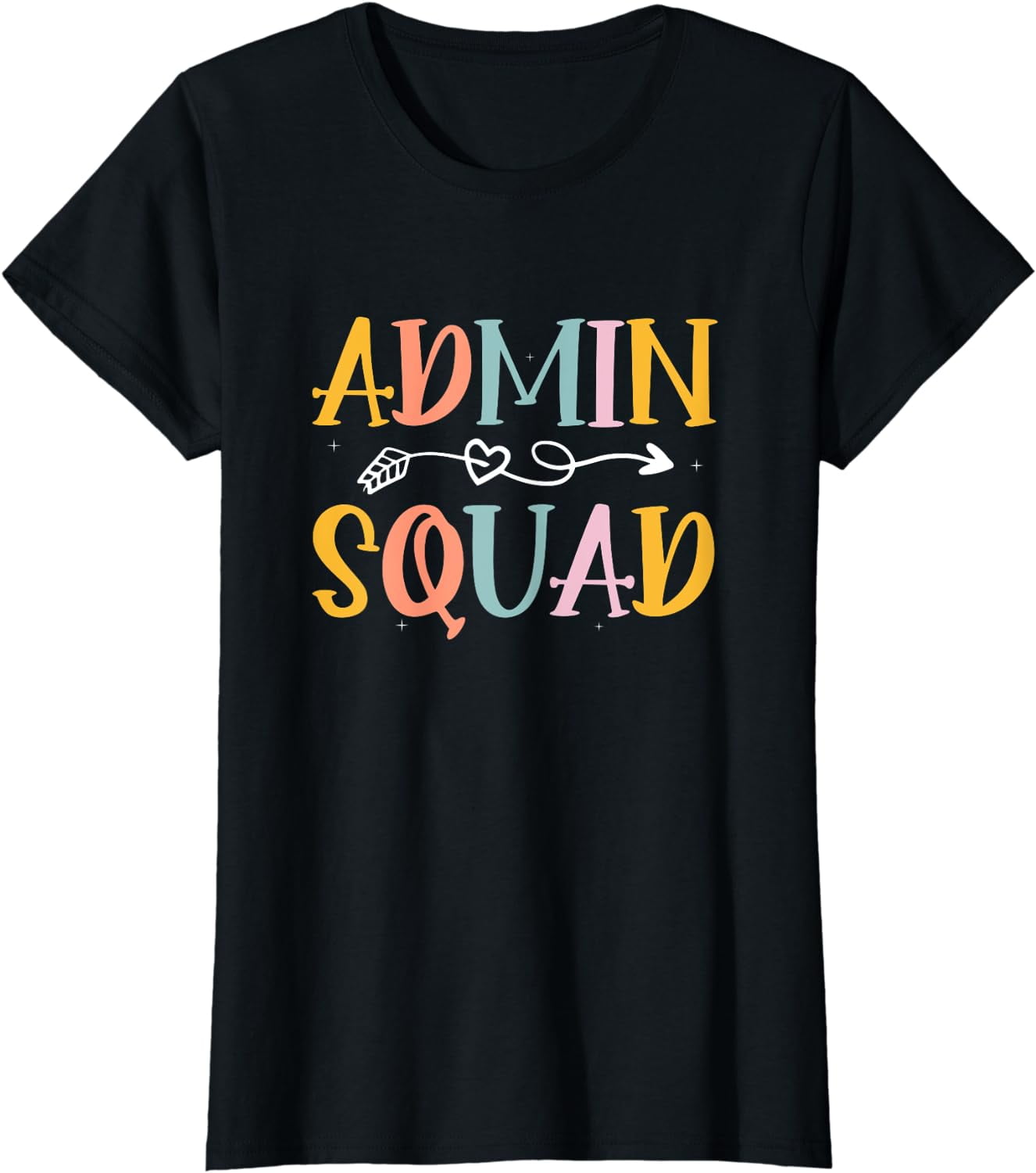 Admin Squad Administrative Professionals Day T-Shirt - Walmart.com
