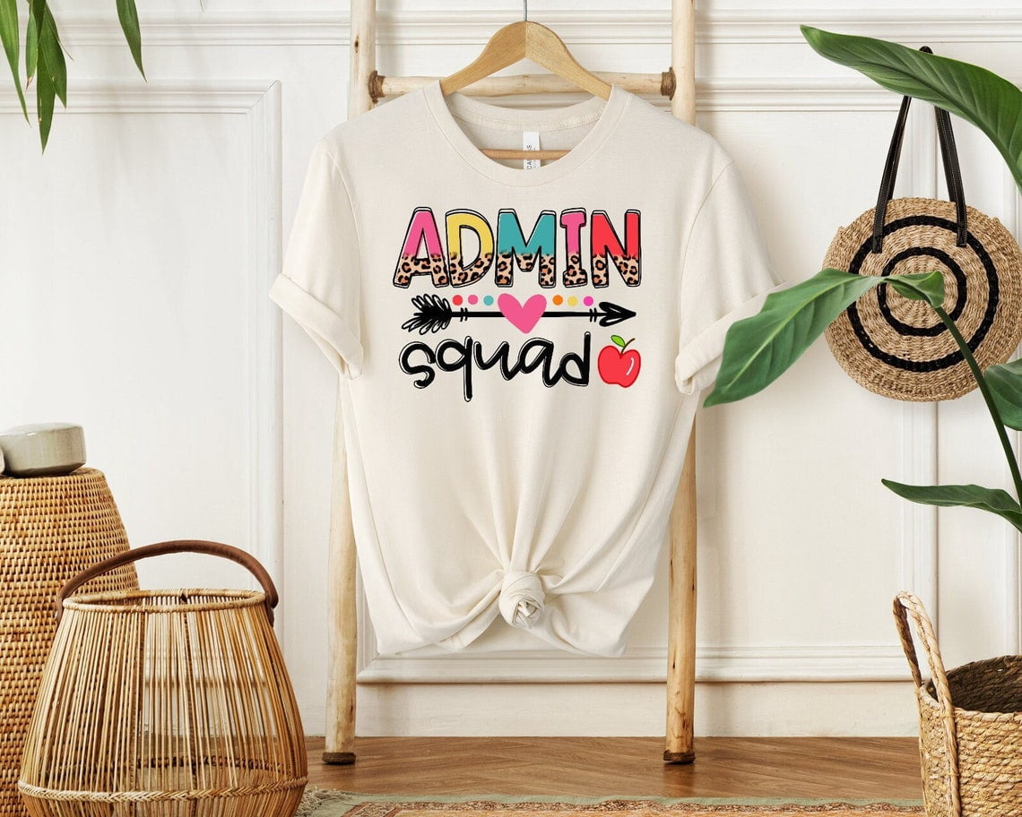 Admin Squad Office Staff Secretary T-Shirt - Walmart.com
