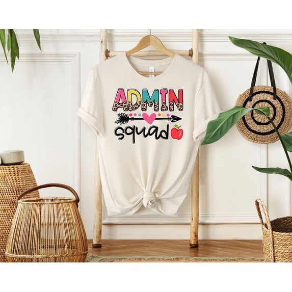 Admin Squad Office Staff Secretary T-Shirt - Walmart.com