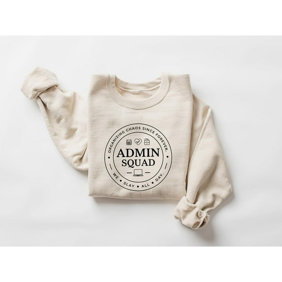 Admin Squad Sweatshirt, Office Squad Sweatshirt, Administrative Assistant Shirt, Administrative ...