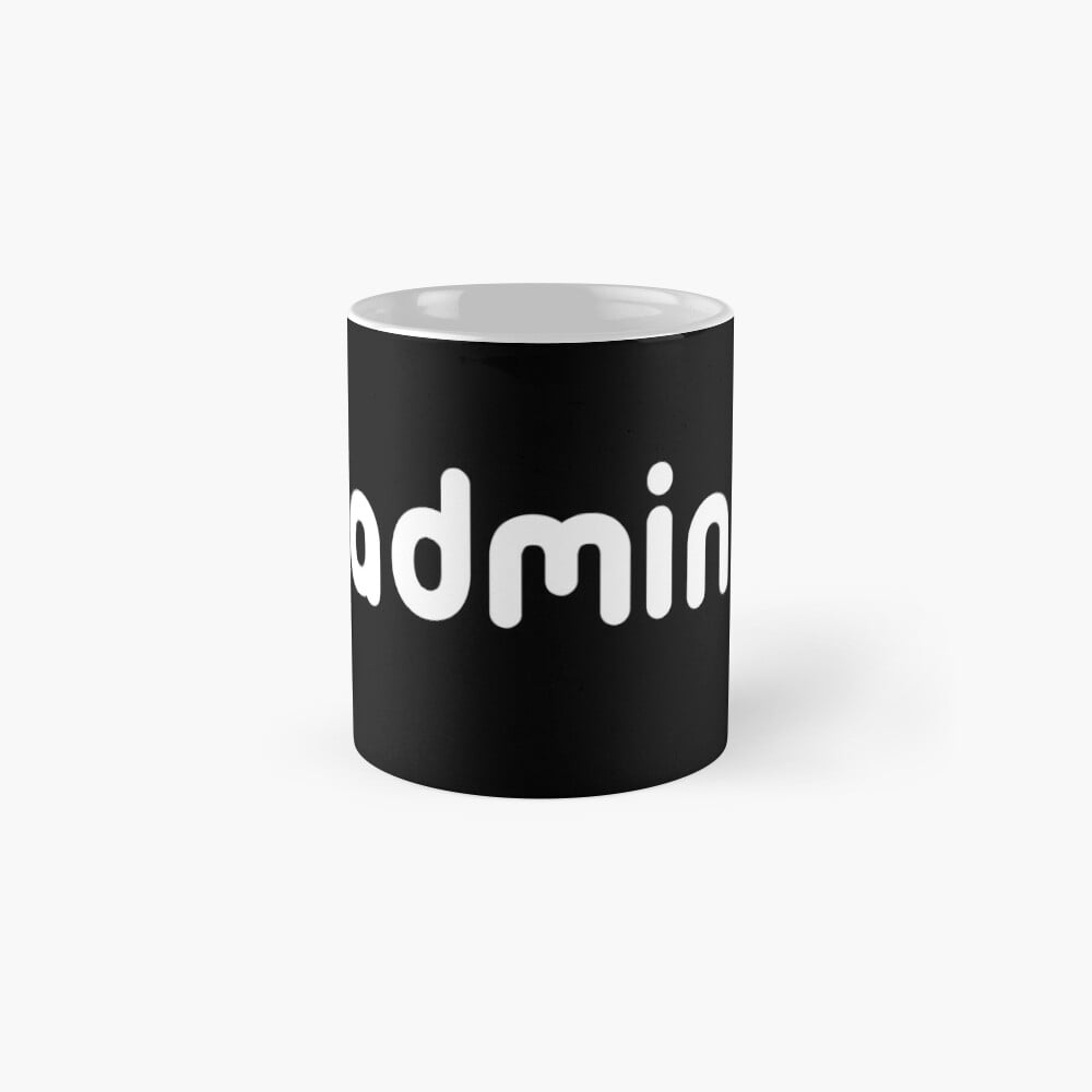 Admin | Typography Classic Mug - Walmart.com