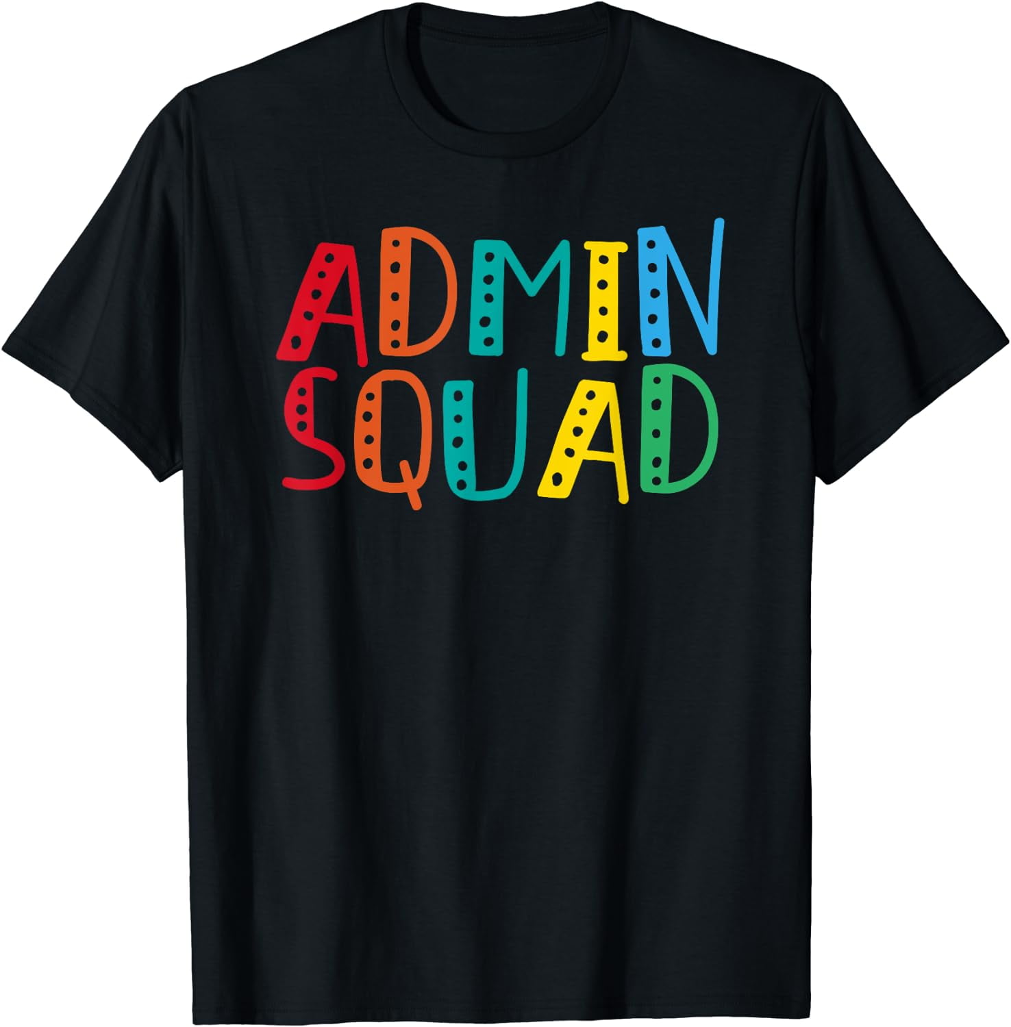Admin squad back to school admin team group T-Shirt - Walmart.com