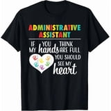 Administrative Assistant Appreciation Gift Tshirt For Women Gift Unisex ...