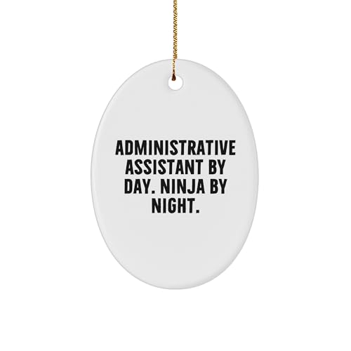 Administrative Assistant Gifts from Friends, Oval Ornament for ...