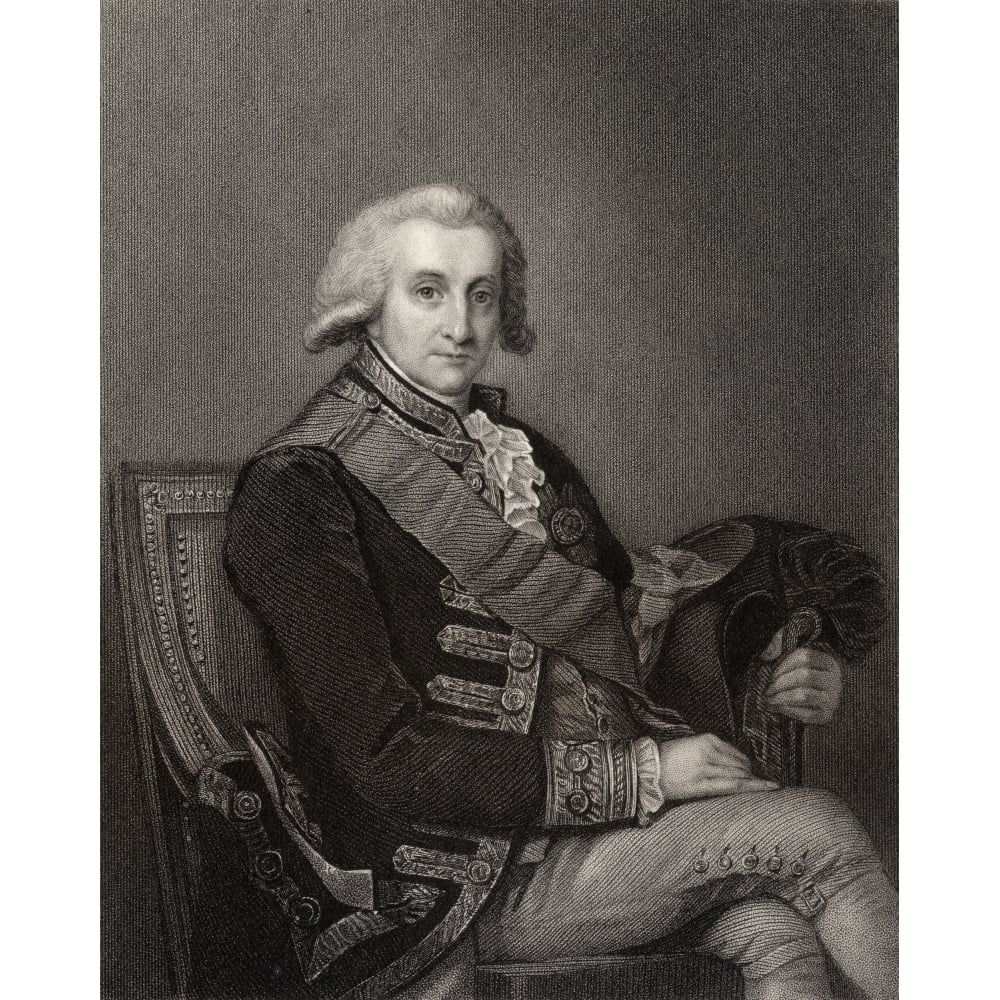 Admiral George Brydges Rodney 1St Baron Rodney Of Stoke Rodney 1718 To ...