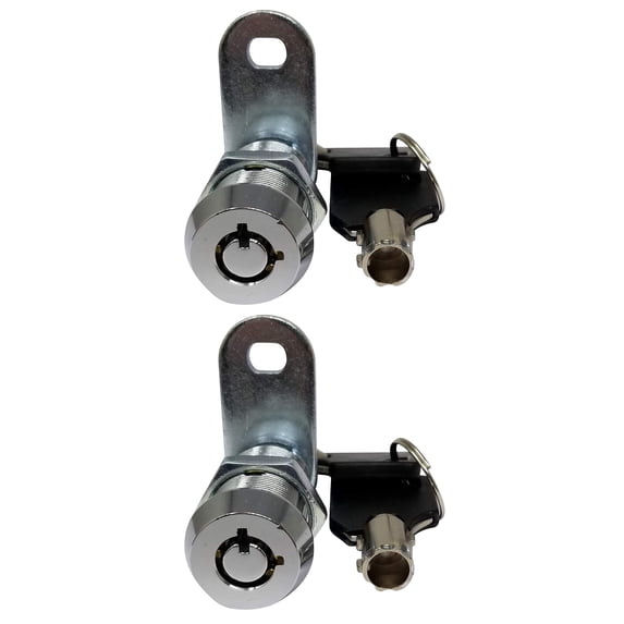 Admiral Locks 1-1/8 Inch Tubular Cam Lock, Keyed Alike Removable Key (1 ...