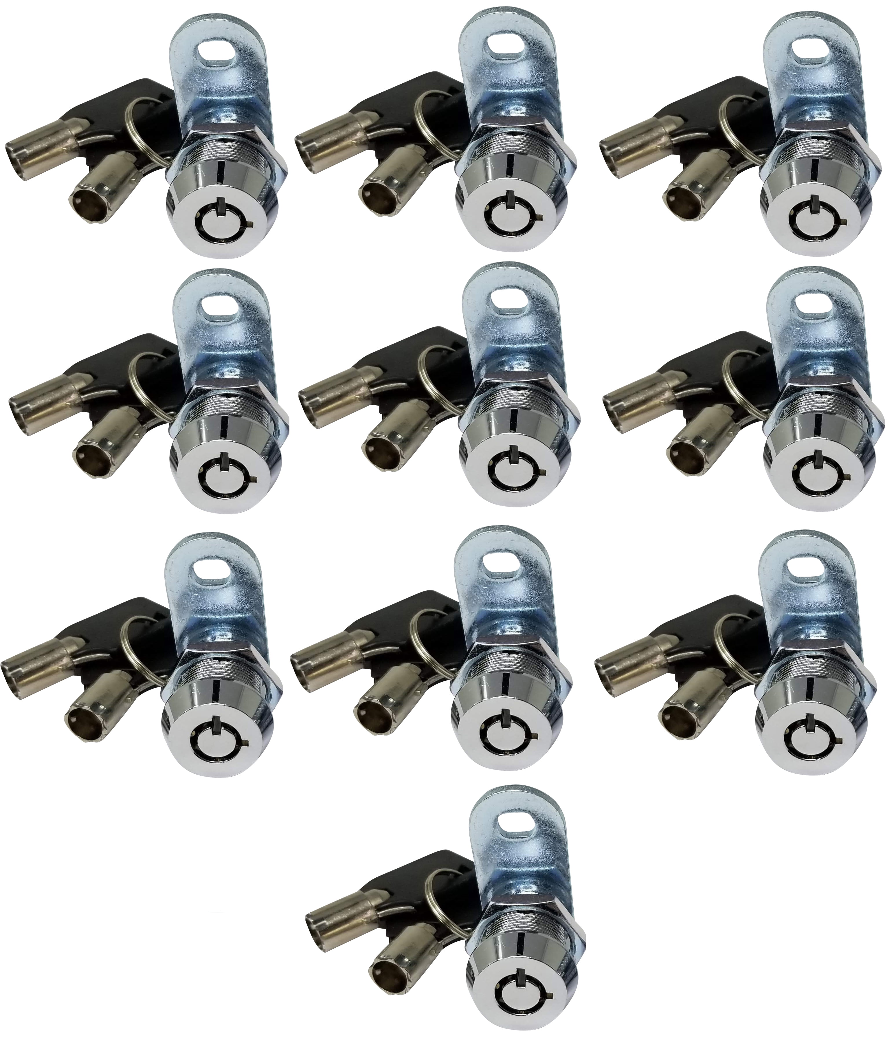 Admiral Locks Tubular Cam Lock, Keyed Alike (5/8" Length) Pack of. 10 ...
