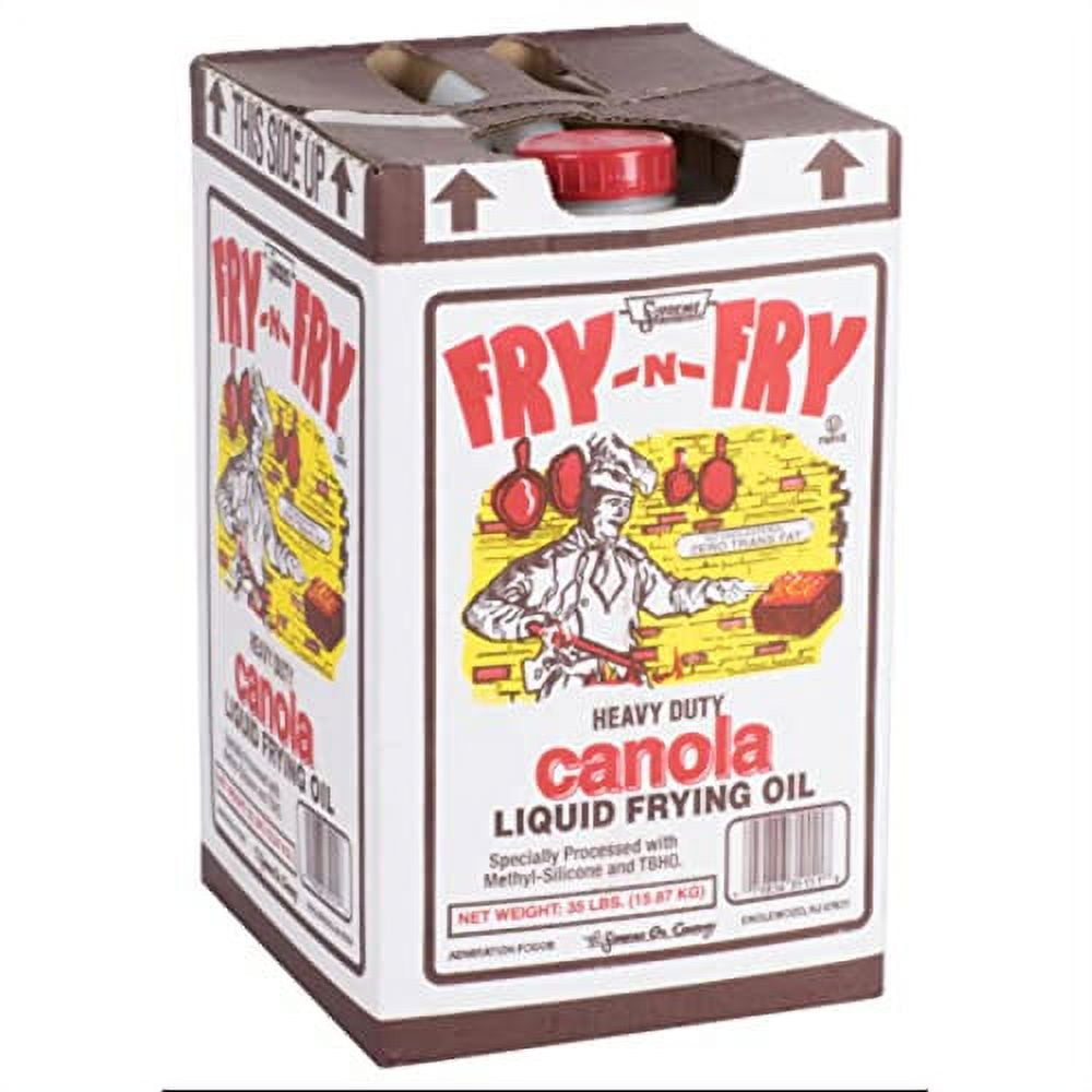 Admiration Fry-n-fry Heavy Duty Canola Liquid Frying Oil, 35 Pound ...