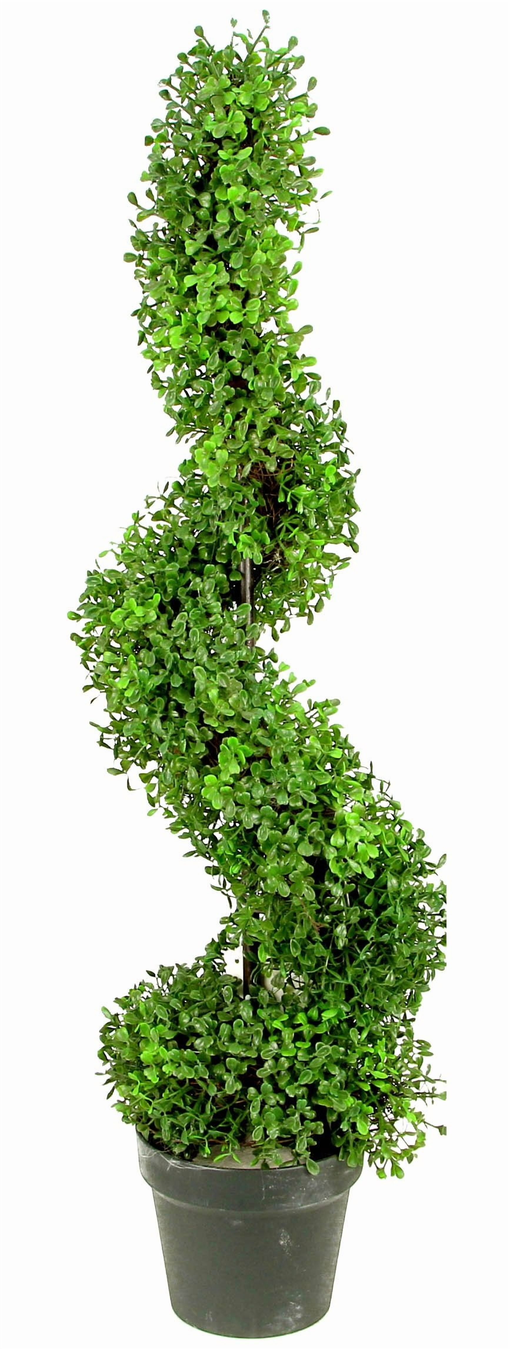 Admired by Nature 36 Inch Artificial Topiary Plant Tree Spiral Shape ...