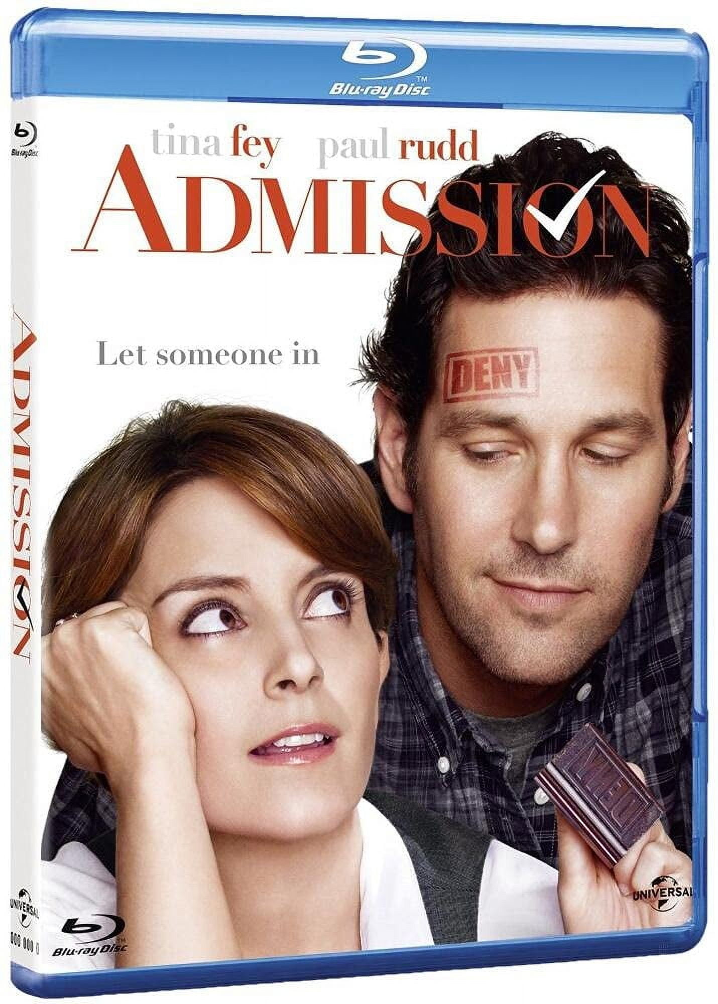 Admission (Blu-ray) Fey, Tina, Rudd, Paul, Sheen, Michael - Walmart.com