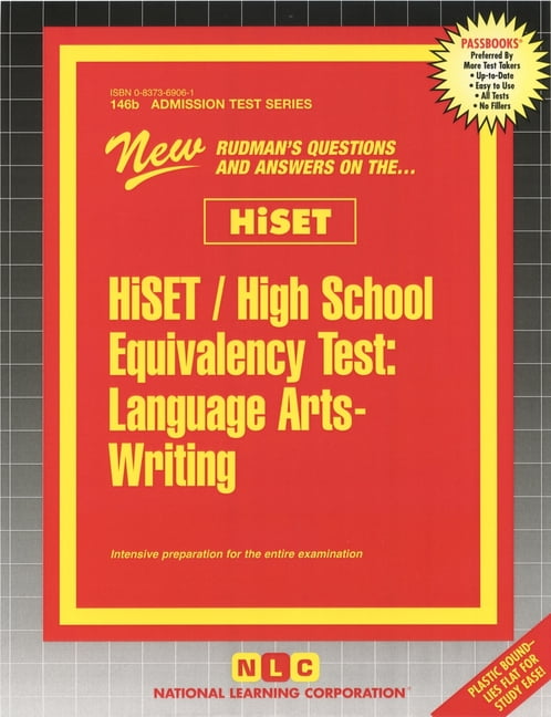 Admission Test: Hiset / High School Equivalency Test, Language Arts ...