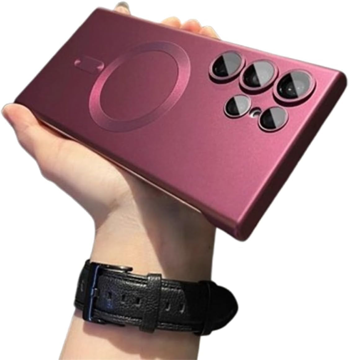 Admitof Phone Case for Samsung S23 Ultra/S24 Ultra, Frosted Borderless ...