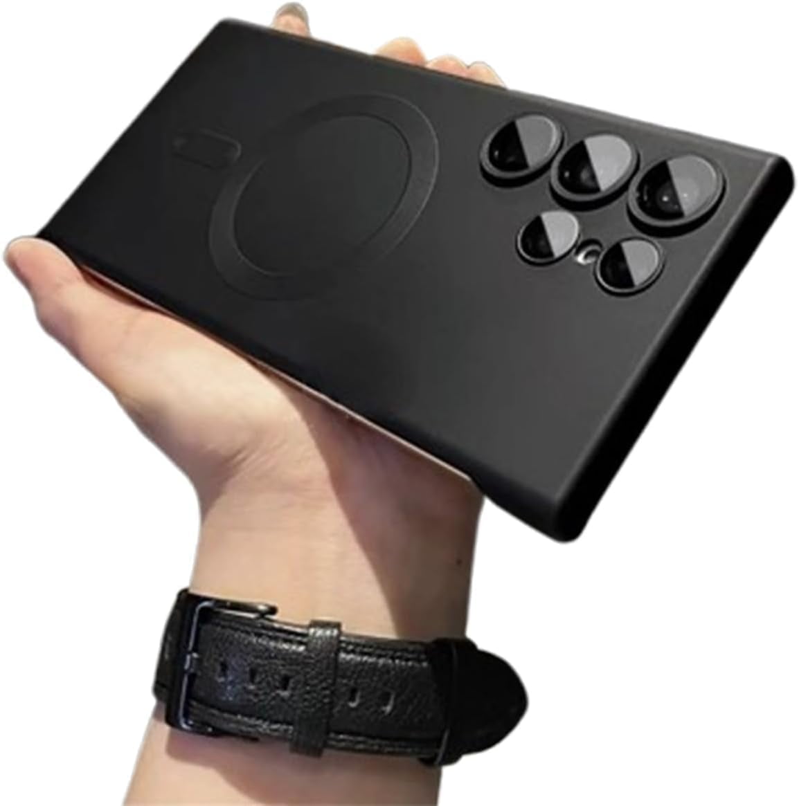 Admitof Phone Case for Samsung S23 Ultra/S24 Ultra, Frosted Borderless ...