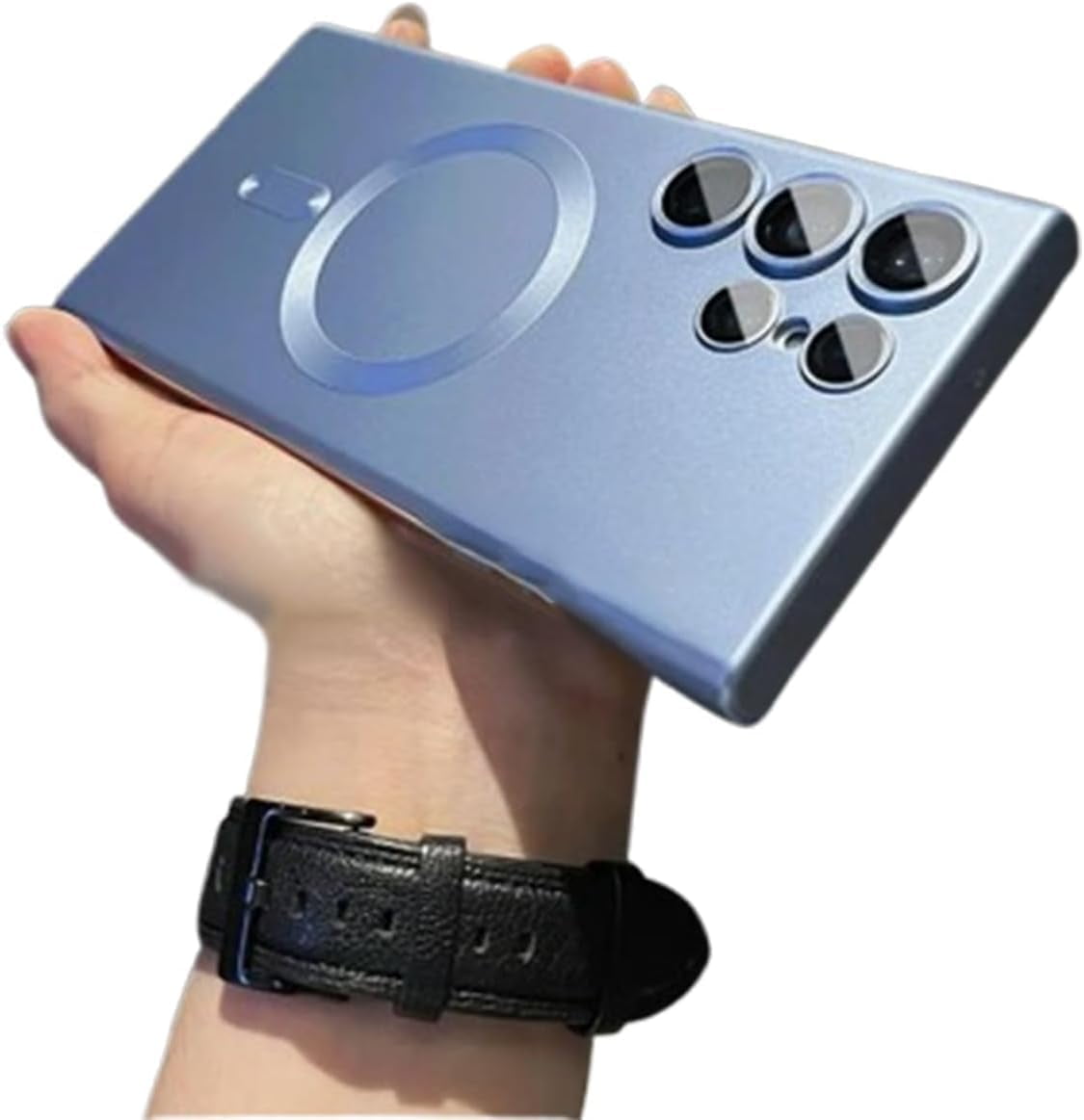 Admitof Phone Case for Samsung S23 Ultra/S24 Ultra, Frosted Borderless ...