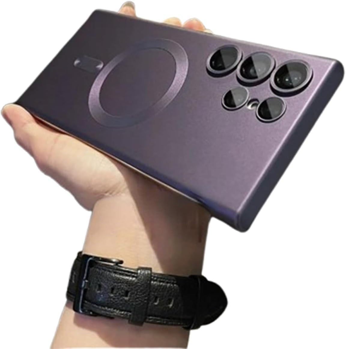 Admitof Phone Case for Samsung S23 Ultra/S24 Ultra, Frosted Borderless ...